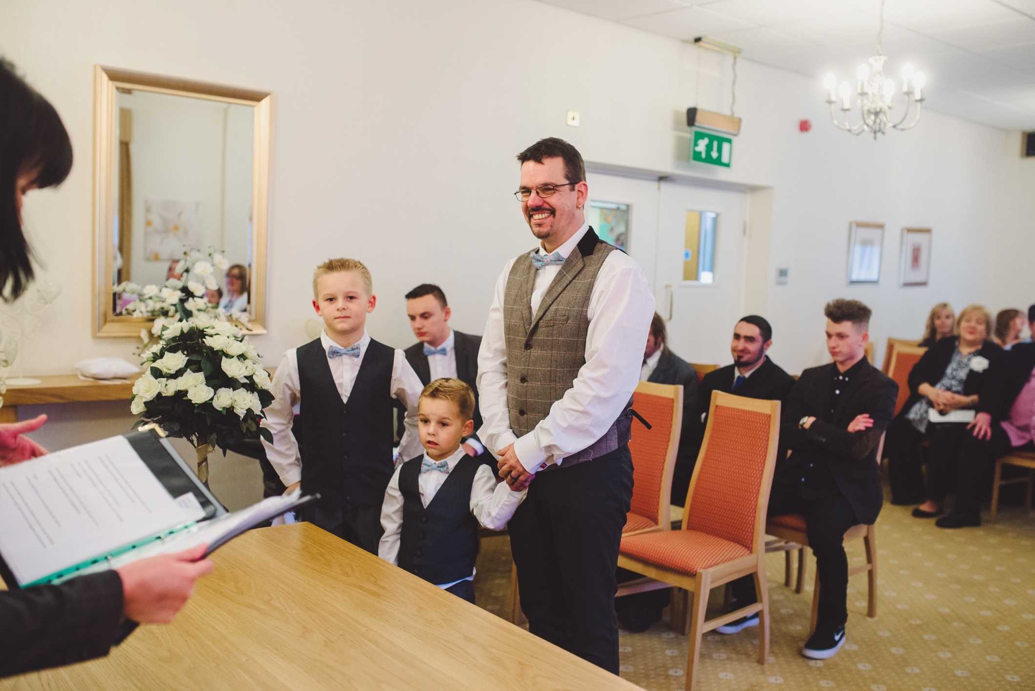 Emma and Alan / Cute and Quirky Wedding at Hackwood Farm Derbyshire ...