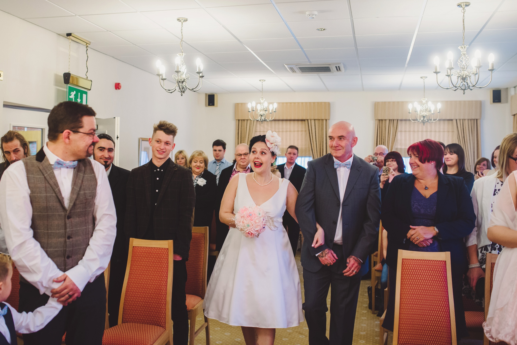 Emma and Alan / Cute and Quirky Wedding at Hackwood Farm Derbyshire ...