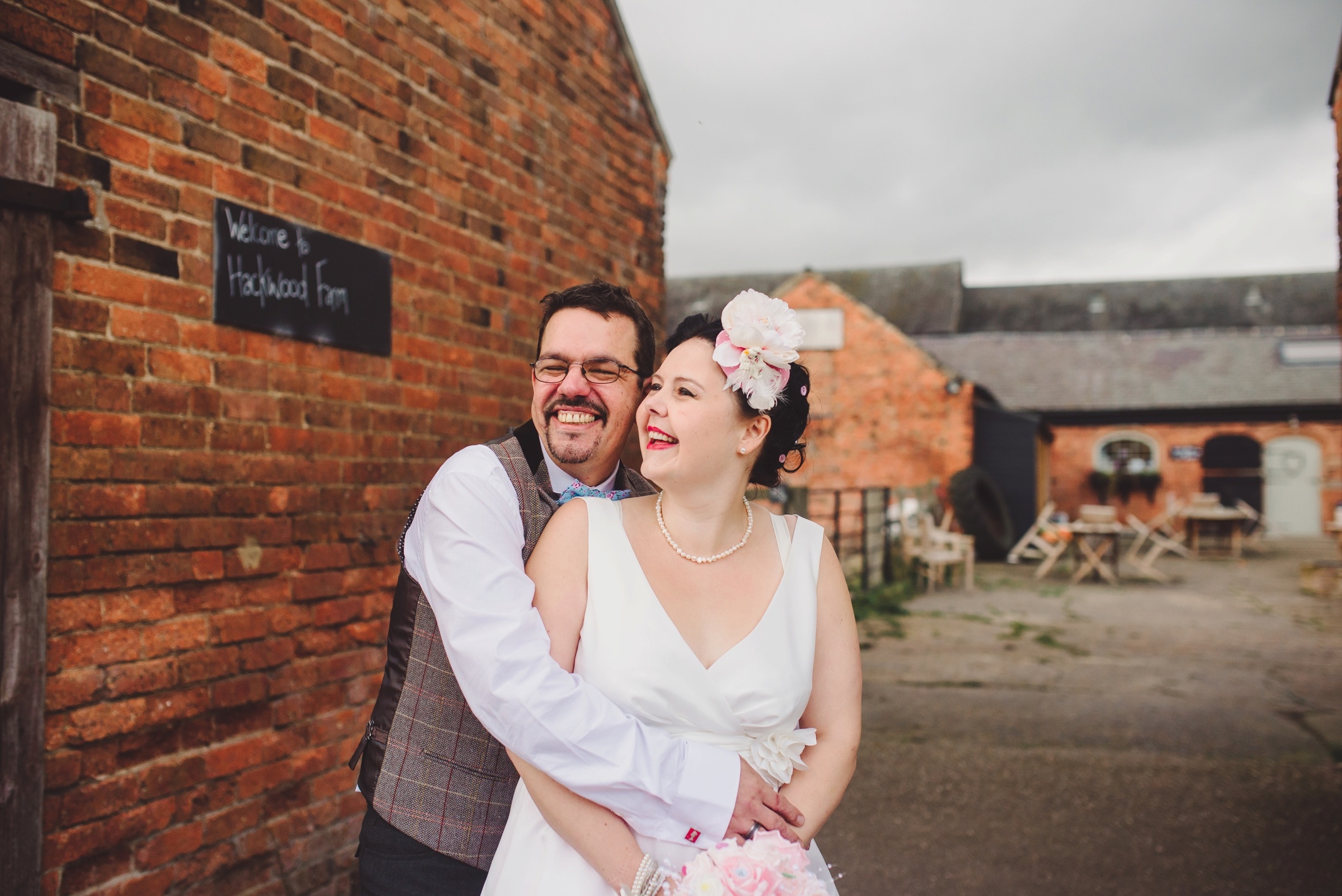 Emma and Alan / Cute and Quirky Wedding at Hackwood Farm Derbyshire ...