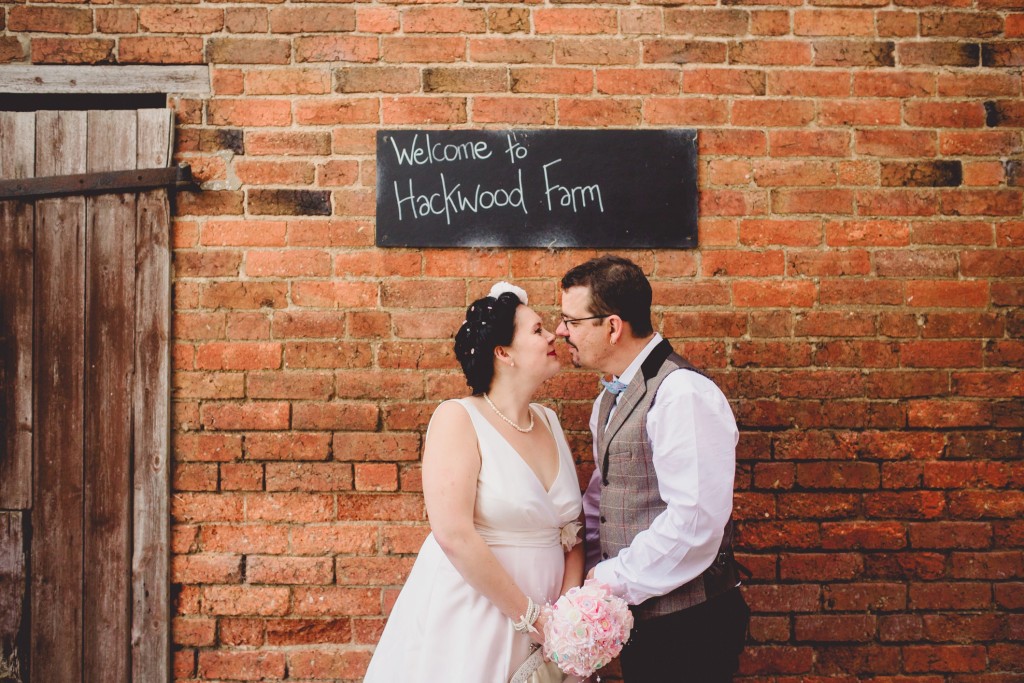 Emma and Alan / Cute and Quirky Wedding at Hackwood Farm Derbyshire ...