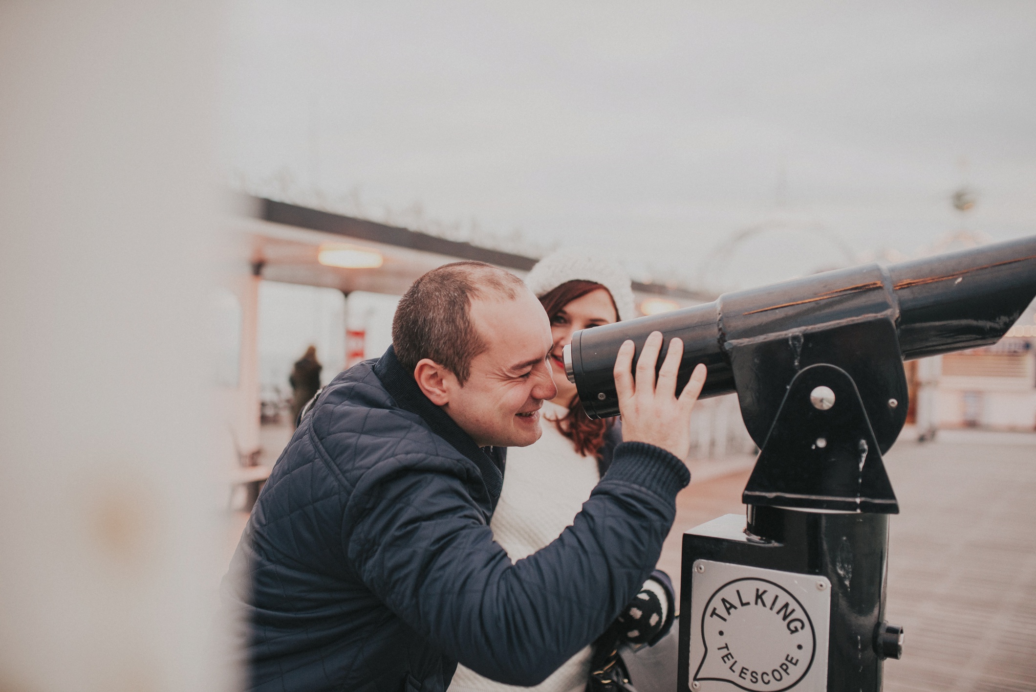 Clare and Krisja / A Brighton Engagement Shoot » Becky Ryan Photography
